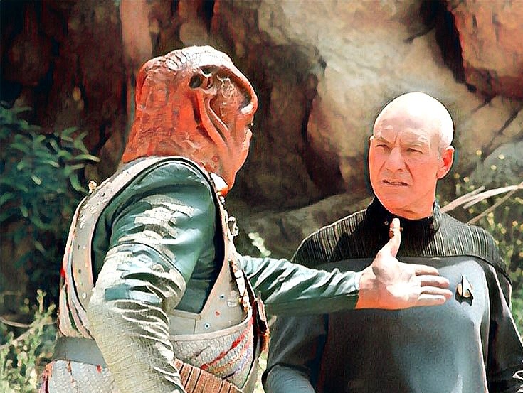 “Shaka, when the walls fell”: Arena (Original Series) vs. Darmok (TNG ...